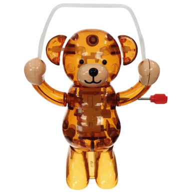 Teddy the Jump Roping Teddy Bear by Z Wind Ups - RetroFestive.ca