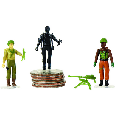 World's Smallest G.I. Joe vs Cobra Micro Action Figures - RetroFestive.ca
