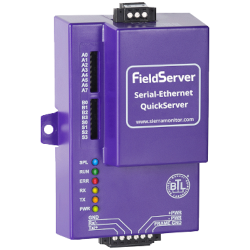 M-Bus to Modbus TCP QuickServer Gateway (64 Devices)