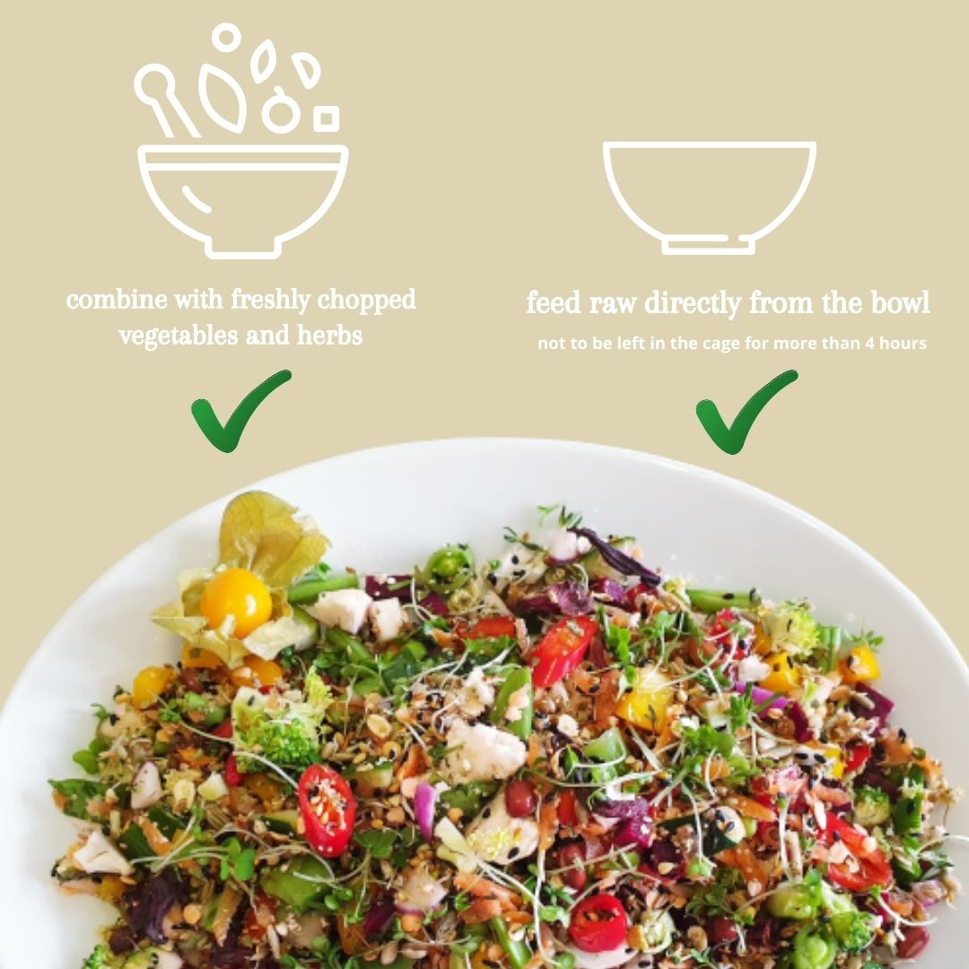 Sprout N Mix for all Parrot Species