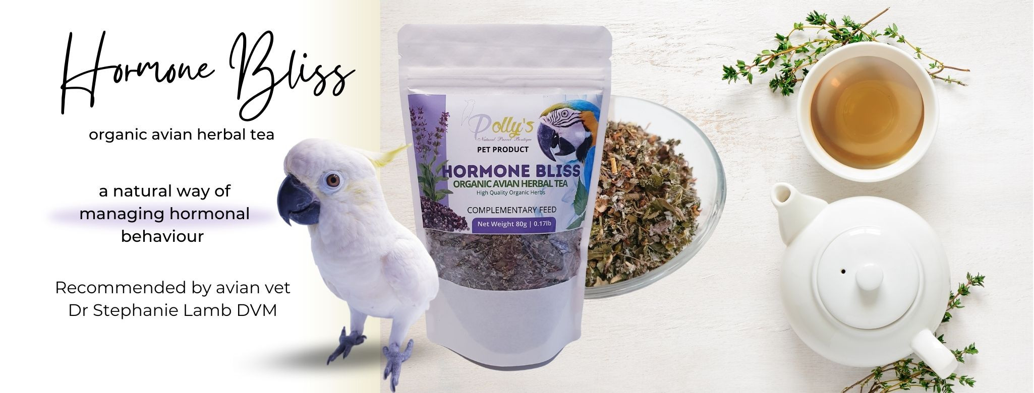 Organic Avian Herbal Teas and Complementary Natural Food for Parrots ...