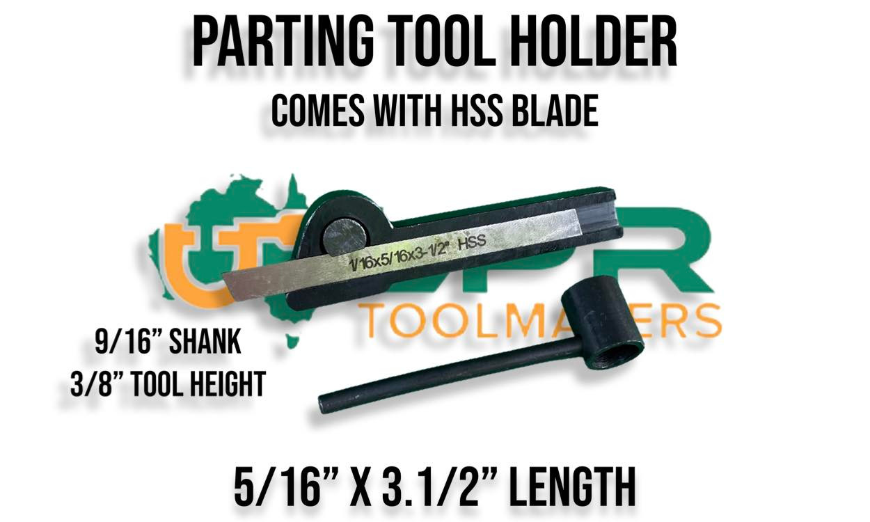 Parting off Tool Holder includes 5/8"M2 parting tool blade suit 3/4 ...