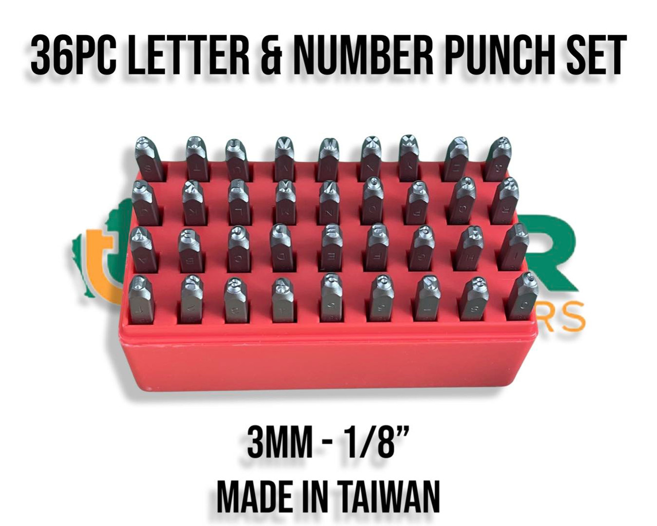Number & Letter Punch Stamp Sets | LPR Toolmakers