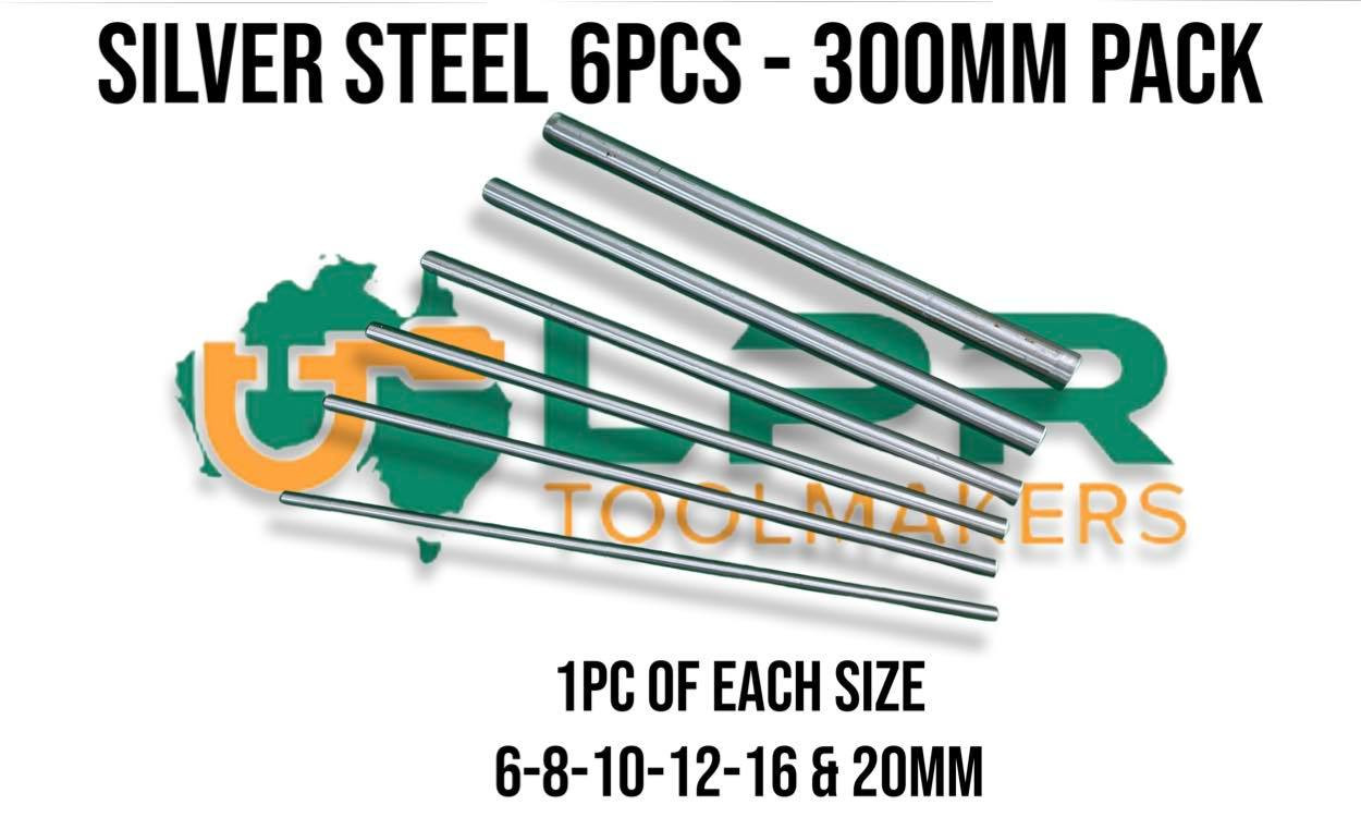 LPR Toolmakers - Silver Steel 6pc pack [6-20mm]