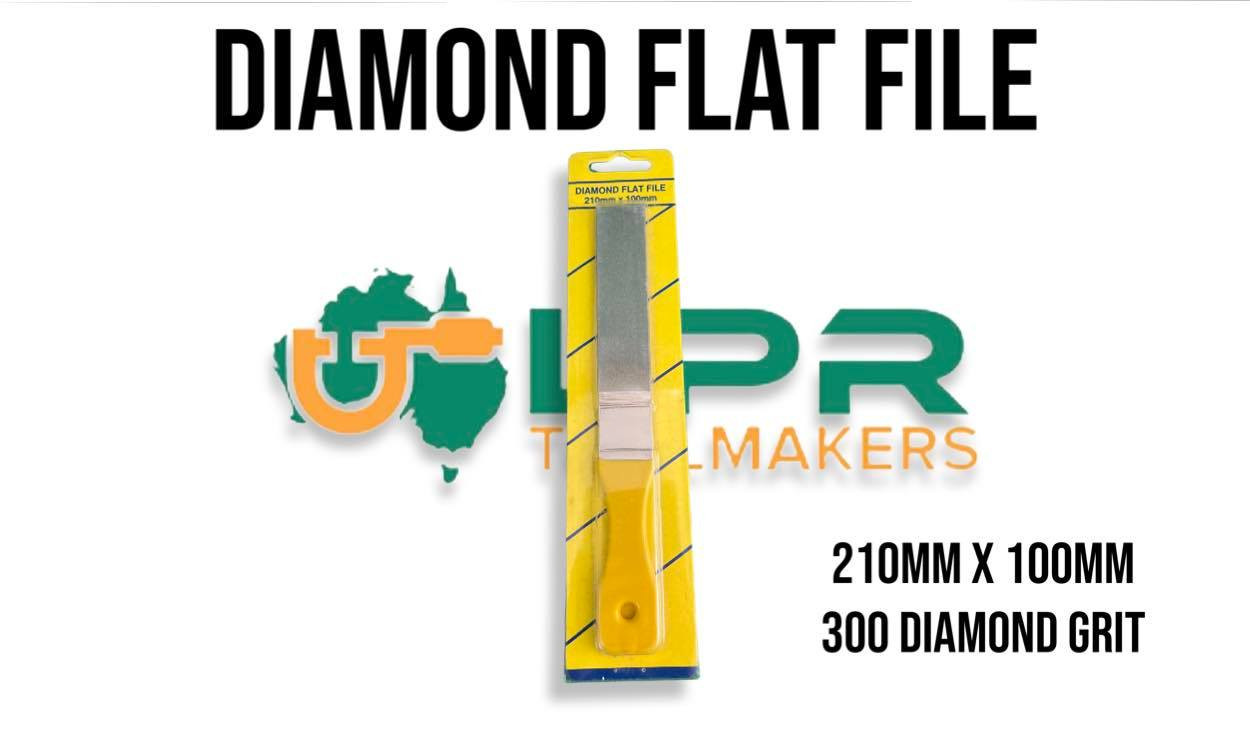 LPR Toolmakers - Diamond Flat Needle File [300grit]