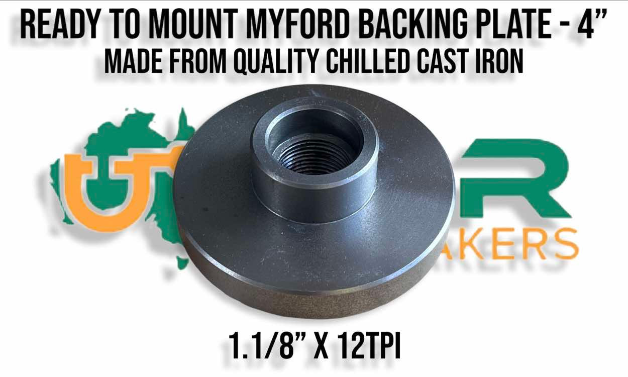 LPR Toolmakers - Chilled Cast Iron Myford Backing Plates 4" & 5" [1.1/8 ...
