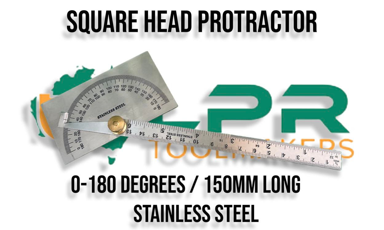 LPR Toolmakers - Protractor Depth Gauge [Square Head]