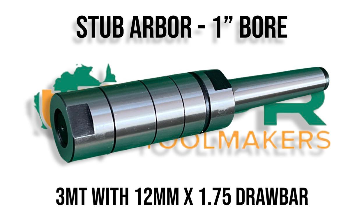 LPR Toolmakers - Stub Arbor suits Slitting Saws & Gear Cutters [3MT X ...