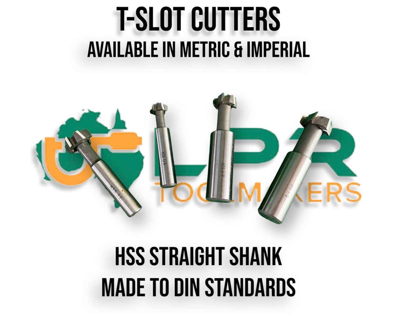 LPR Toolmakers - T-Slot Cutters [Metric & Imperial]