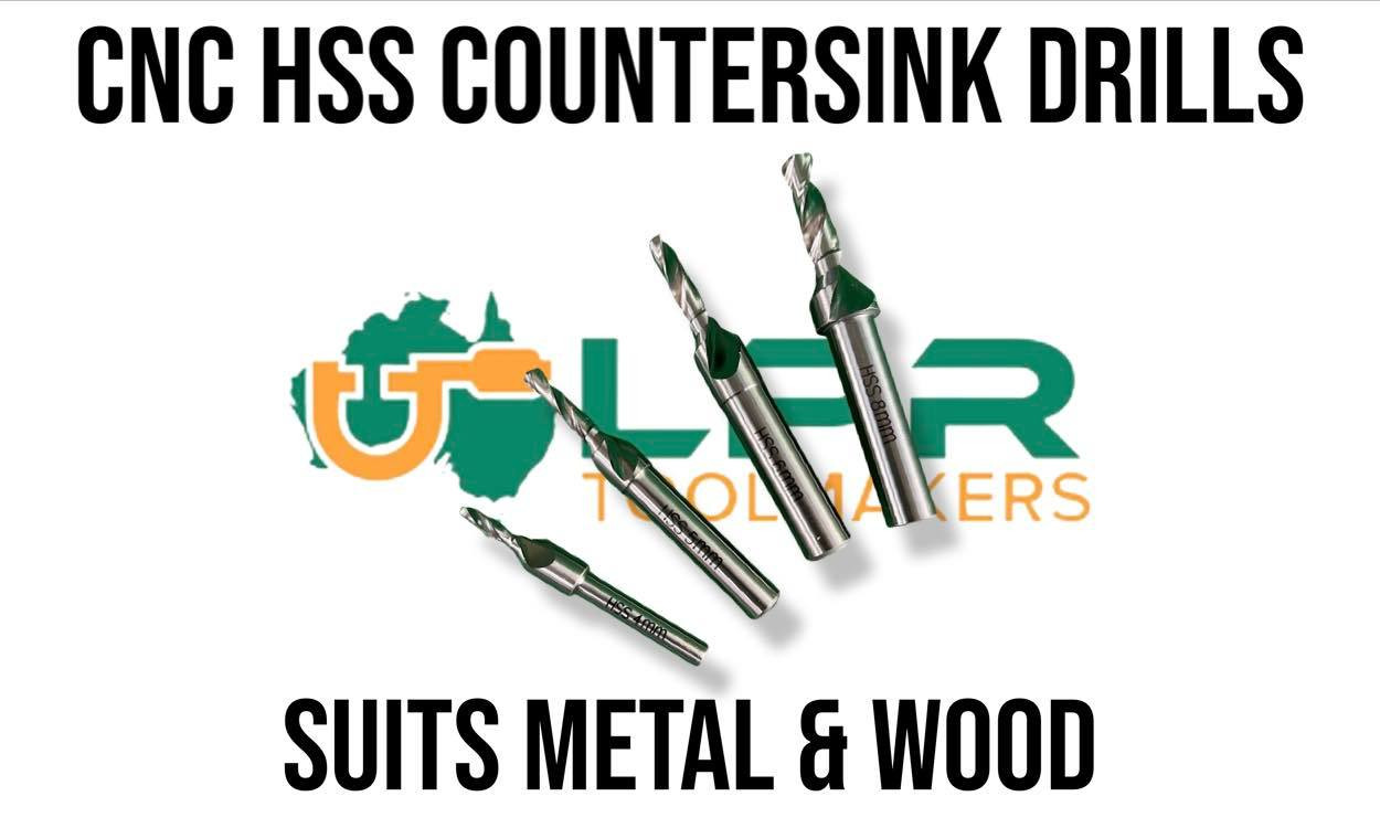 LPR Toolmakers - CNC Countersink Drills - HSS