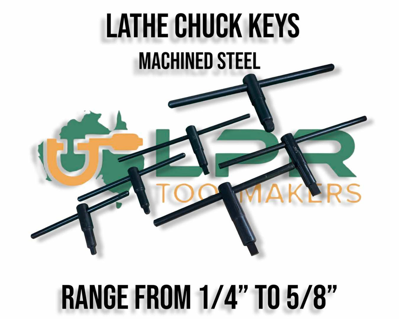 LPR Toolmakers - Lathe Chuck Keys [1/4" - 5/8"]