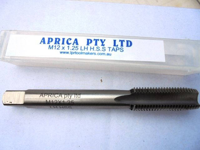Left Hand Metric HSS Special Thread Taps (12 to 24mm Size Range ...