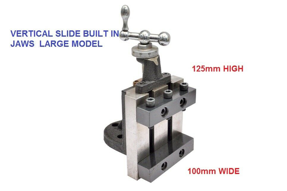 Vertical Slide With Built In Vice (5" x 4") - Milling Attachment For ...