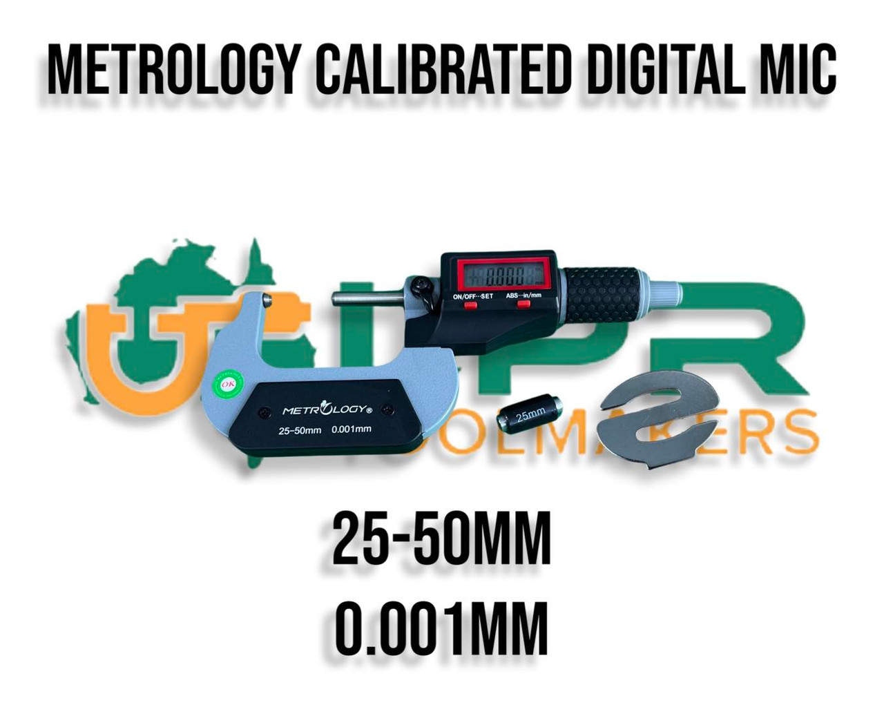 LPR Toolmakers - Calibrated Metrology Micrometer [25-50mm]