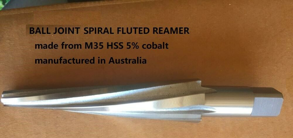 Ball Joint Reamer | Tapered Spiral Fluted Cobalt HSS Australian made ...