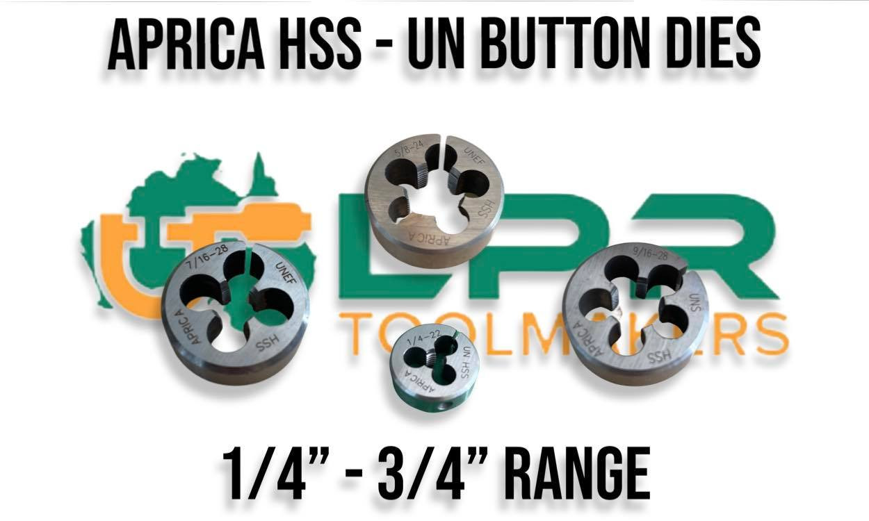 LPR Toolmakers - UN Threaded HSS Button Dies [1/4"-3/4"]