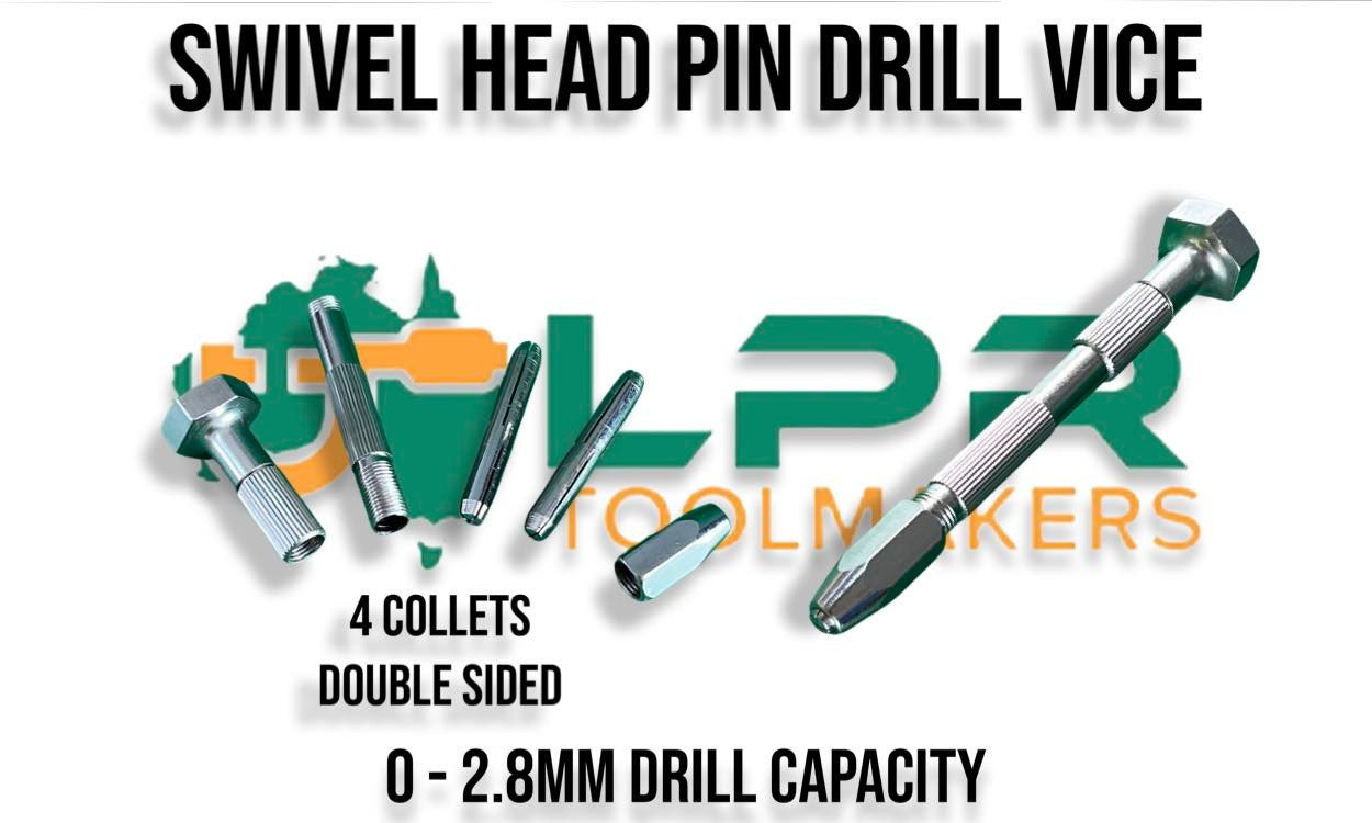 LPR Toolmakers - Swivel Head Pin Drill Vice [Upto 2.8mm Drills]
