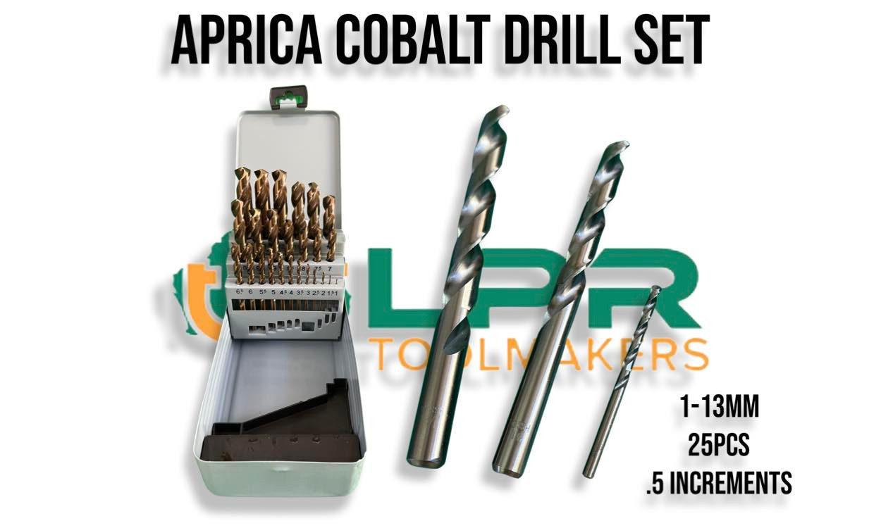 LPR Toolmakers - Cobalt Metric Drill Set 25pc [1-13mm]