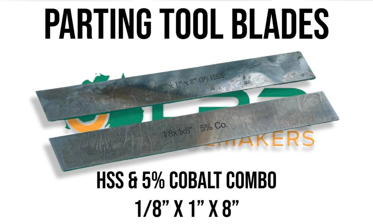 LPR Toolmakers - Parting Tool Blades [HSS & 5% Cobalt]