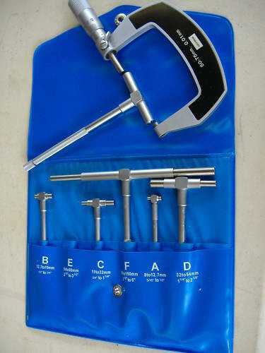 Telescopic Gauge 6pc Set - 8 to 150mm (Stainless Steel) - LPR Toolmakers