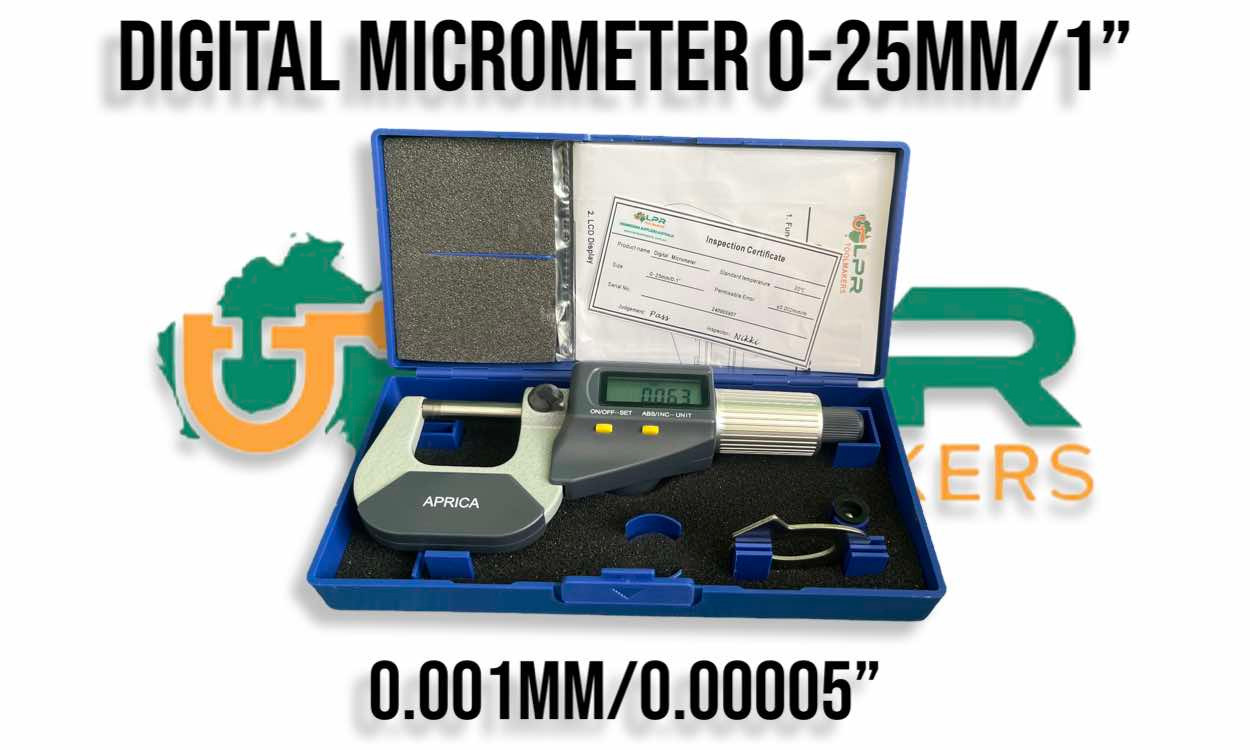 LPR TOOLMAKERS METRIC IMPERIAL MICROMETERS