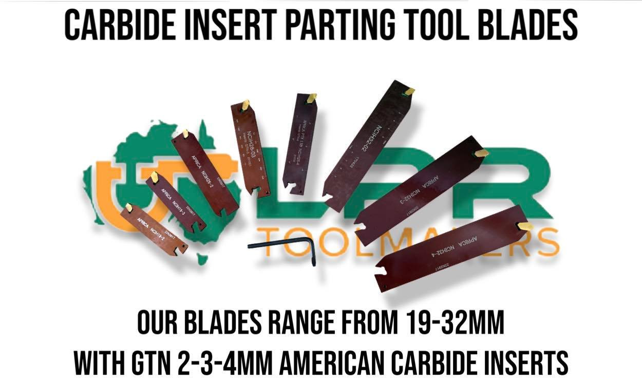 Lathe Tooling - Parting Off Tool Holders with Carbide Inserts - LPR ...