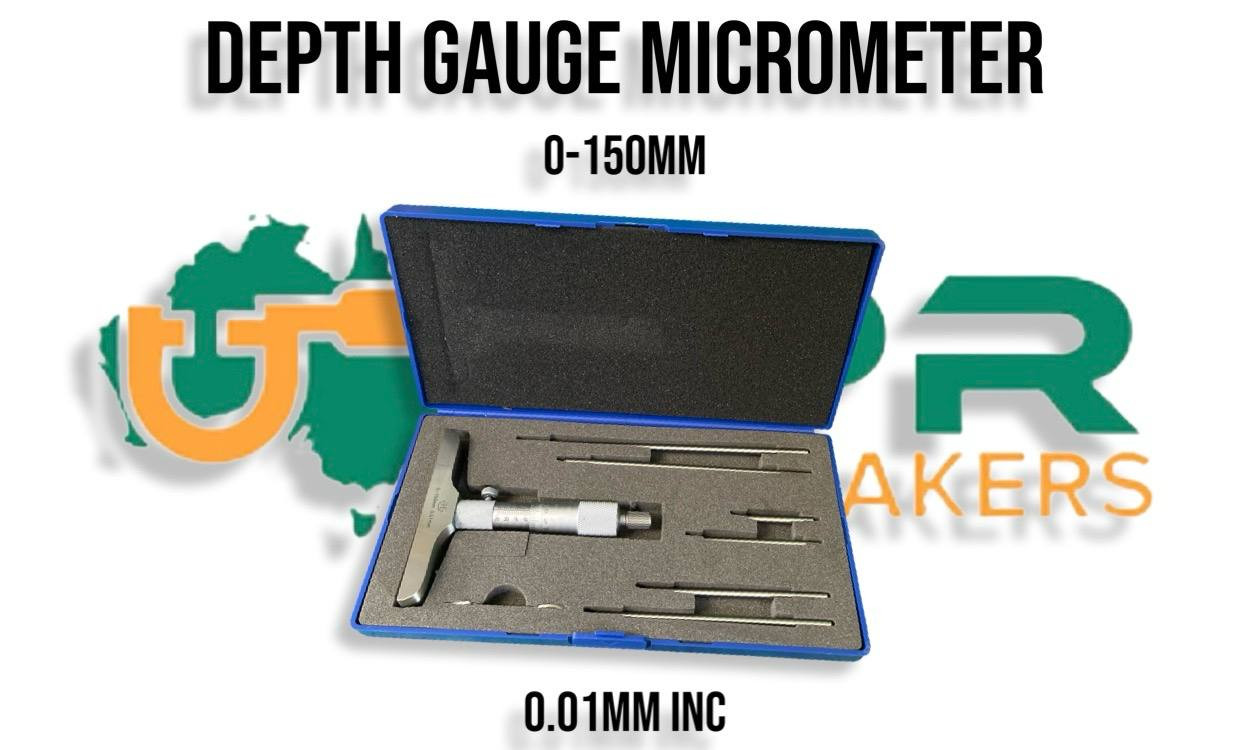LPR Toolmakers - Depth Gauge Micrometer Set [0-150mm]