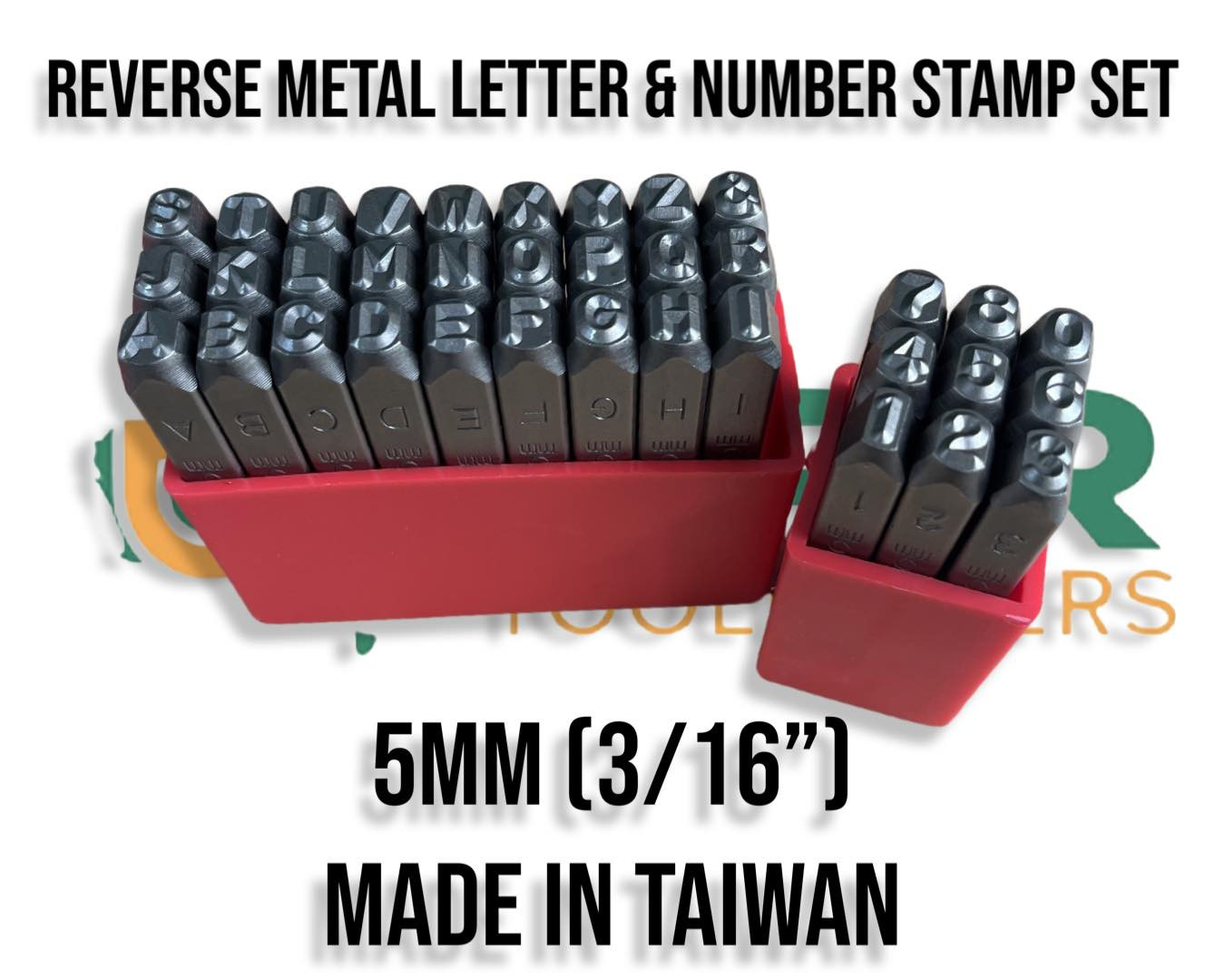 LPR Toolmakers - Reverse Letter & Number Sets [1.5 to 6mm] High Quality