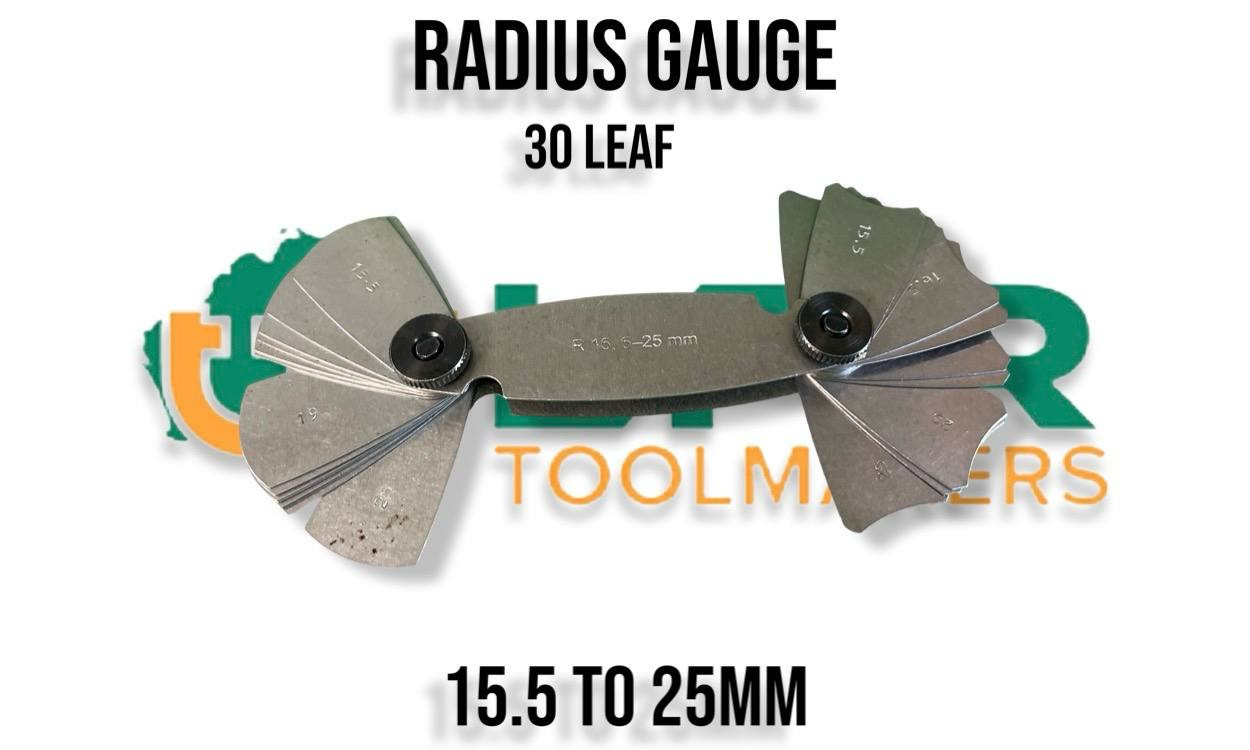 LPR Toolmakers - Radius Gauges [Metric & Imperial]