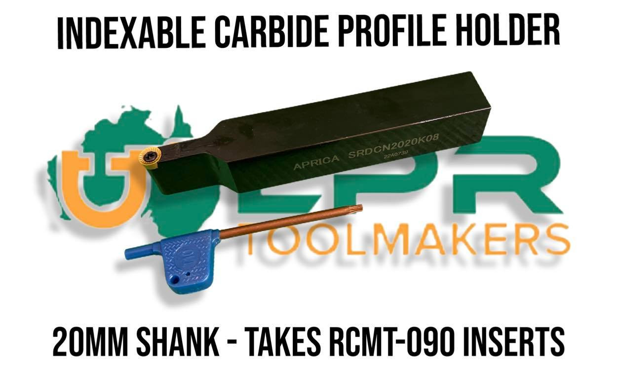 LPR Toolmakers - Indexable Carbide Tipped Profiling Holder 16mm Shank
