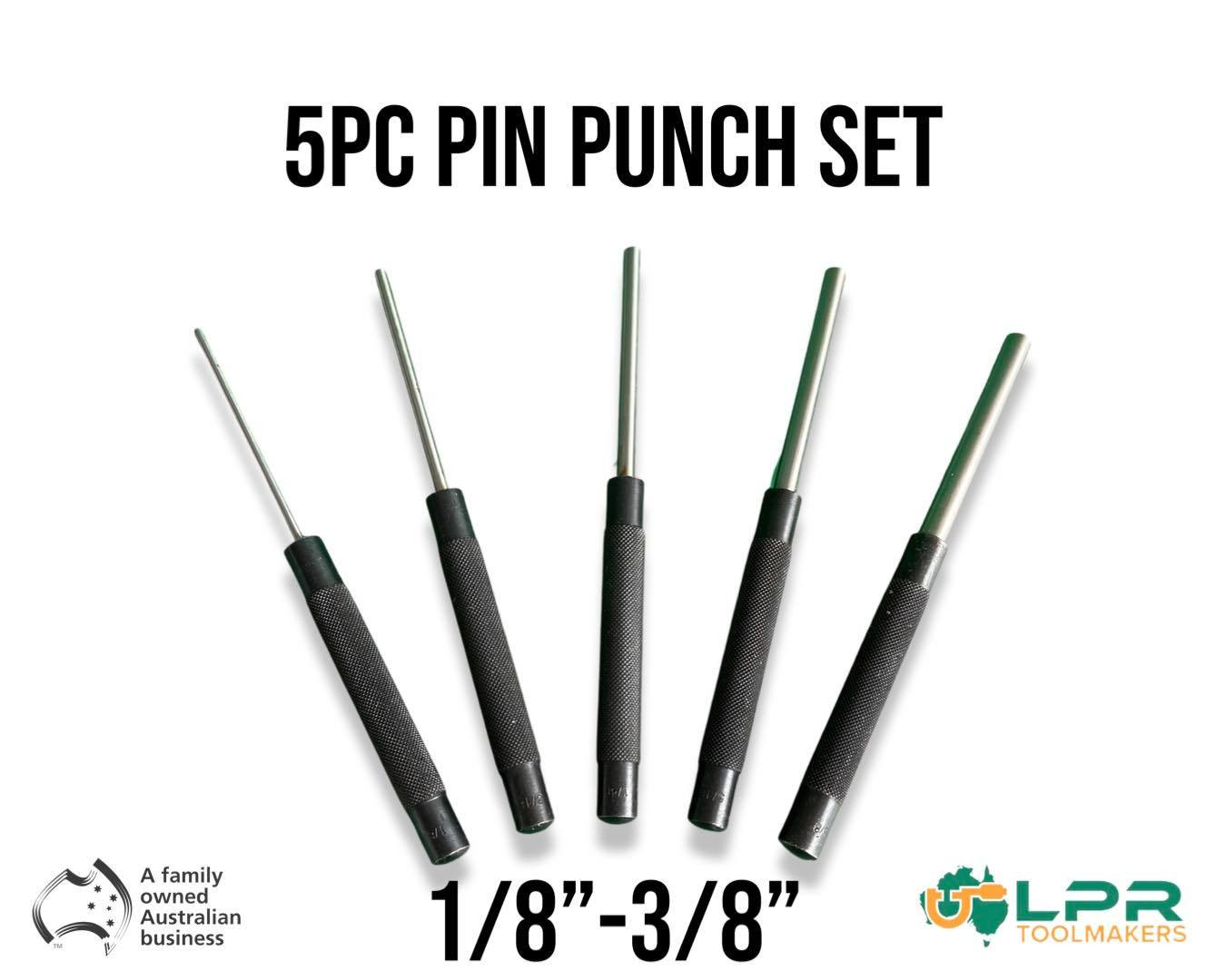 Pin Punches - 8"/200mm Long Series (Select Your size) - LPR Toolmakers