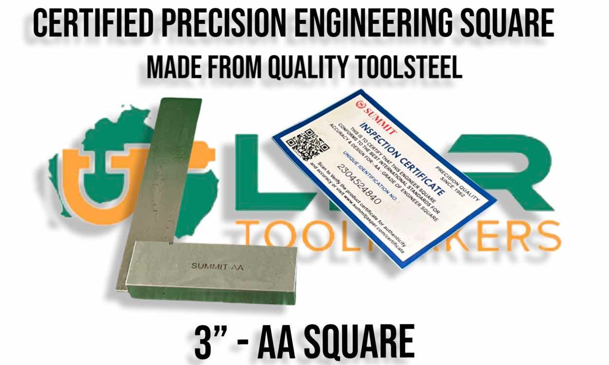 LPR Toolmakers - Certified Engineering Squares [3"-12" Range]