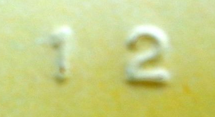 LPR Toolmakers - Reverse Letter & Number Sets [1.5 to 6mm] High Quality