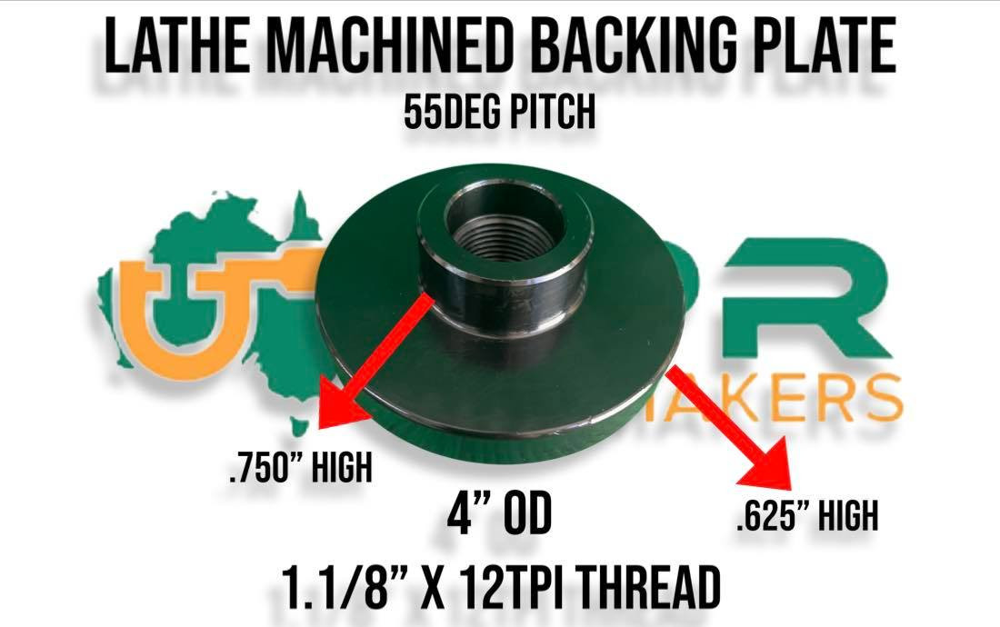Lathe Tooling - Lathe Backing Plates - LPR Toolmakers