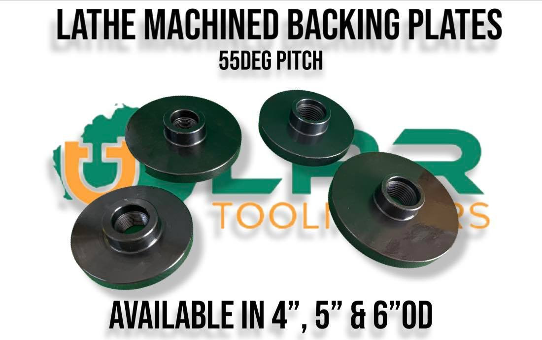 LPR Toolmakers - Machined Backing Plates [4", 5" & 6"]