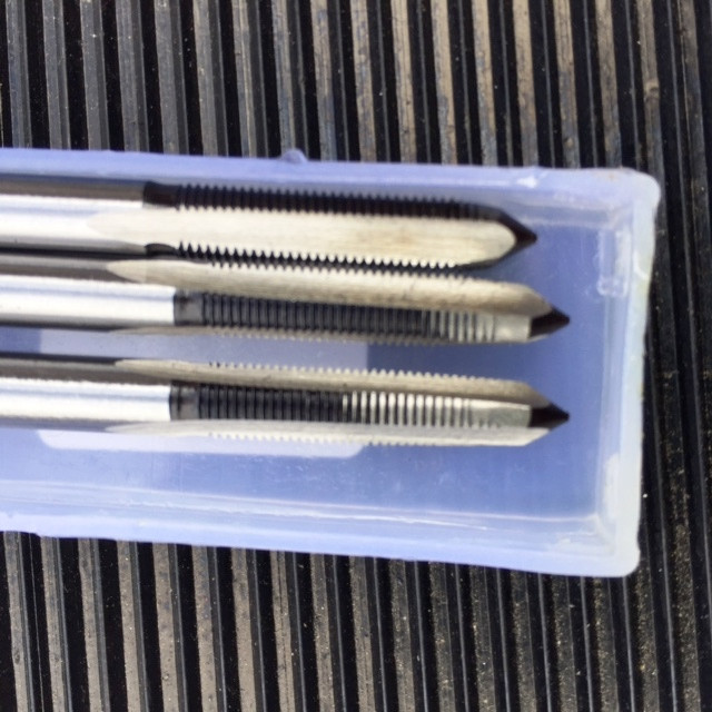 Model Engineering Tap and Die Set Combinations from 5/32" - 1/2" sizes ...