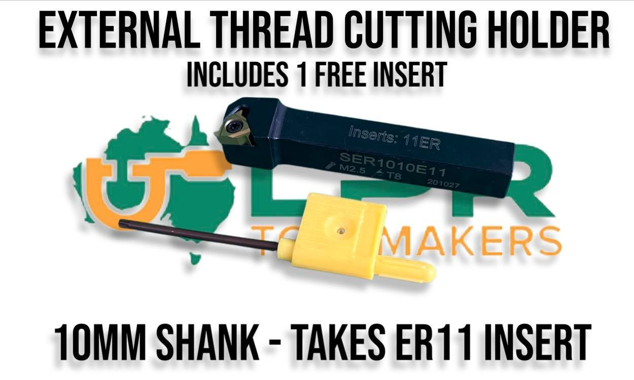LPR Toolmakers - External Thread Cutting Holders [10-25mm]