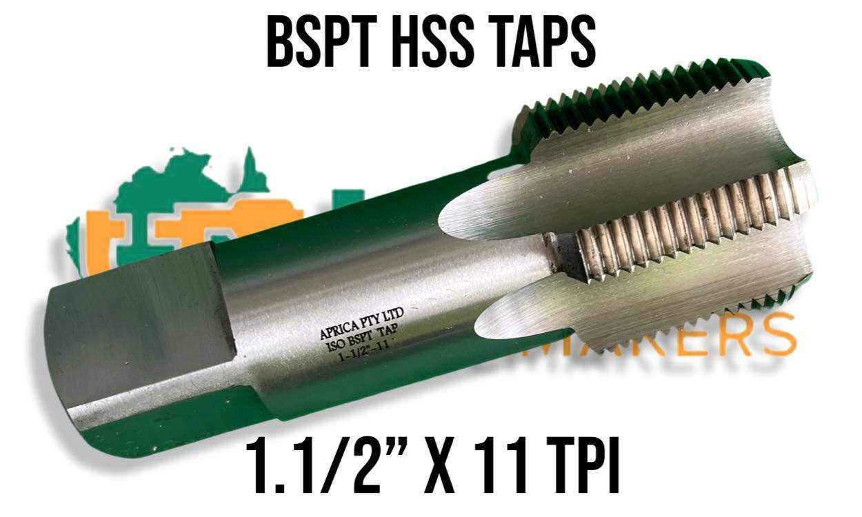 LPR Toolmakers - BSPT HSS Taps [3/4" - 2"]