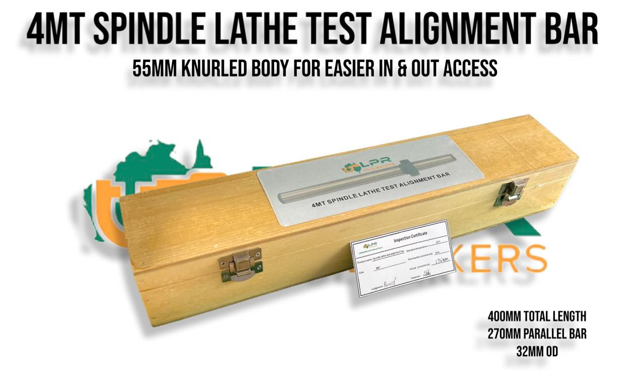 Lathe Alignment Test Bars