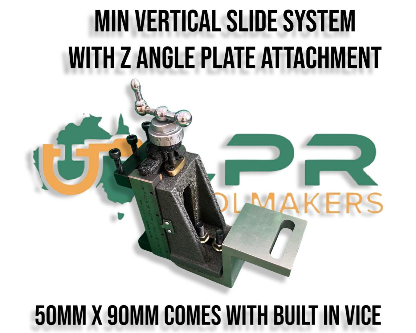 Vertical Slide With Built In Vice (5" x 4") - Milling Attachment For ...