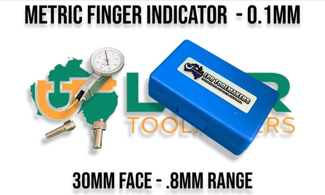 LPR Toolmakers - Metric Finger Indicator - [0.1mm]
