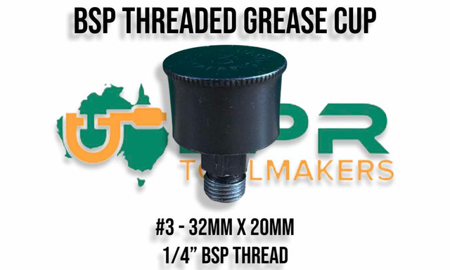 LPR Toolmakers - BSP Threaded Grease Cups