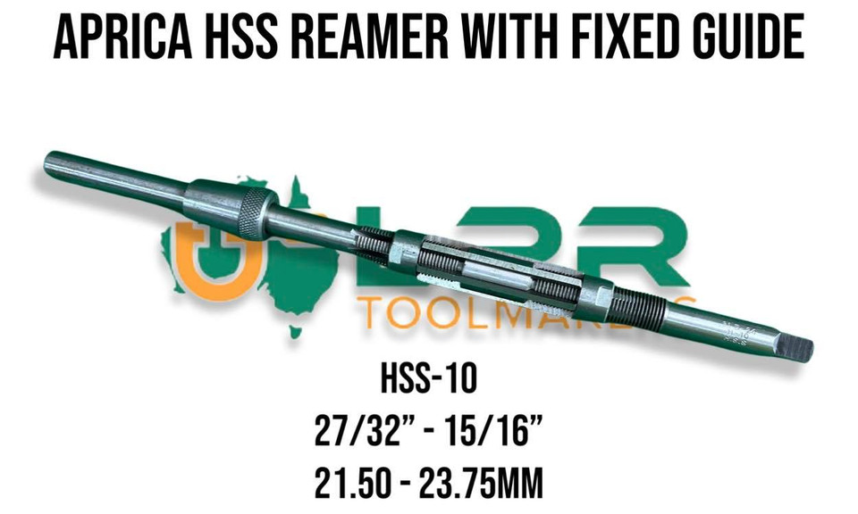 LPR Toolmakers - HSS Adjustable Reamers with Fixed Guides [H4-H16]