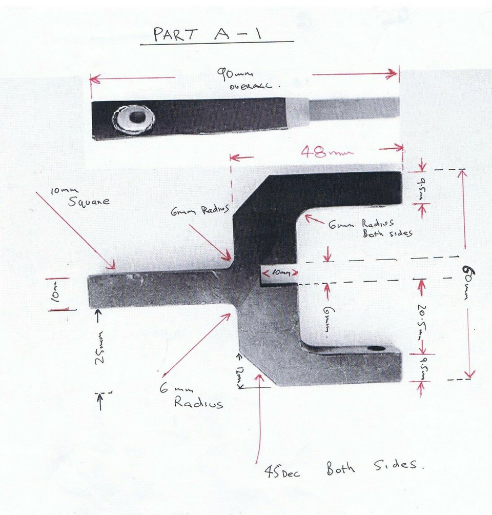 Ball / Radius Turning Lathe Attachment Tool (10mm) | LPR Toolmakers