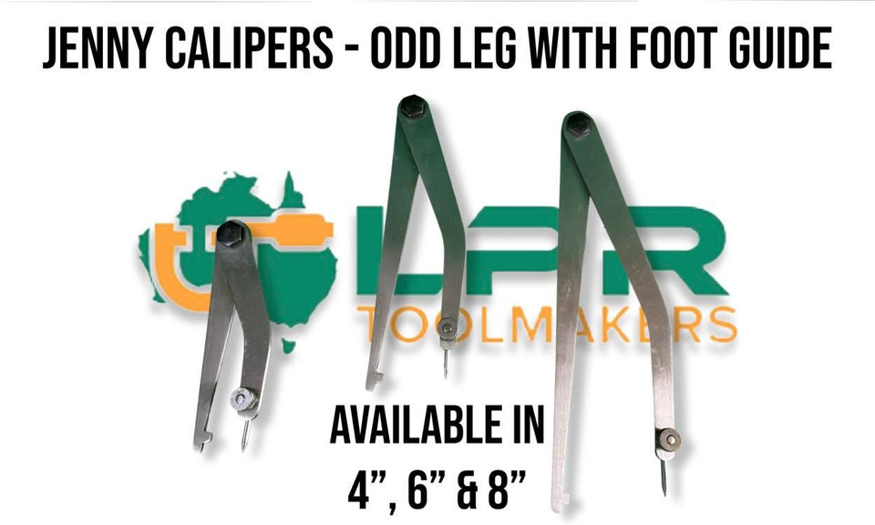 LPR Toolmakers - Range of Jenny Calipers [4"-8"]