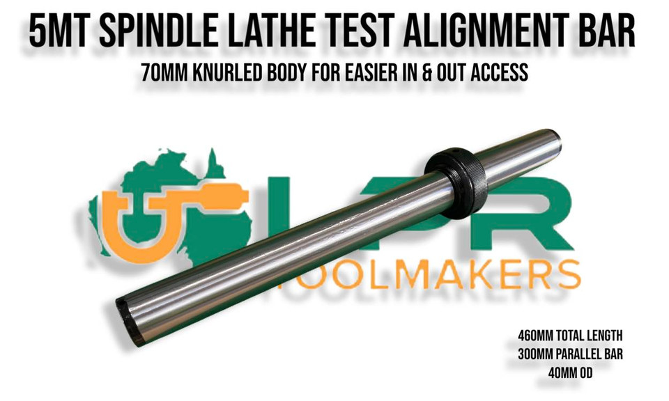 LPR Toolmakers - MT5 Spindle Lathe Alignment Bar [460mm]