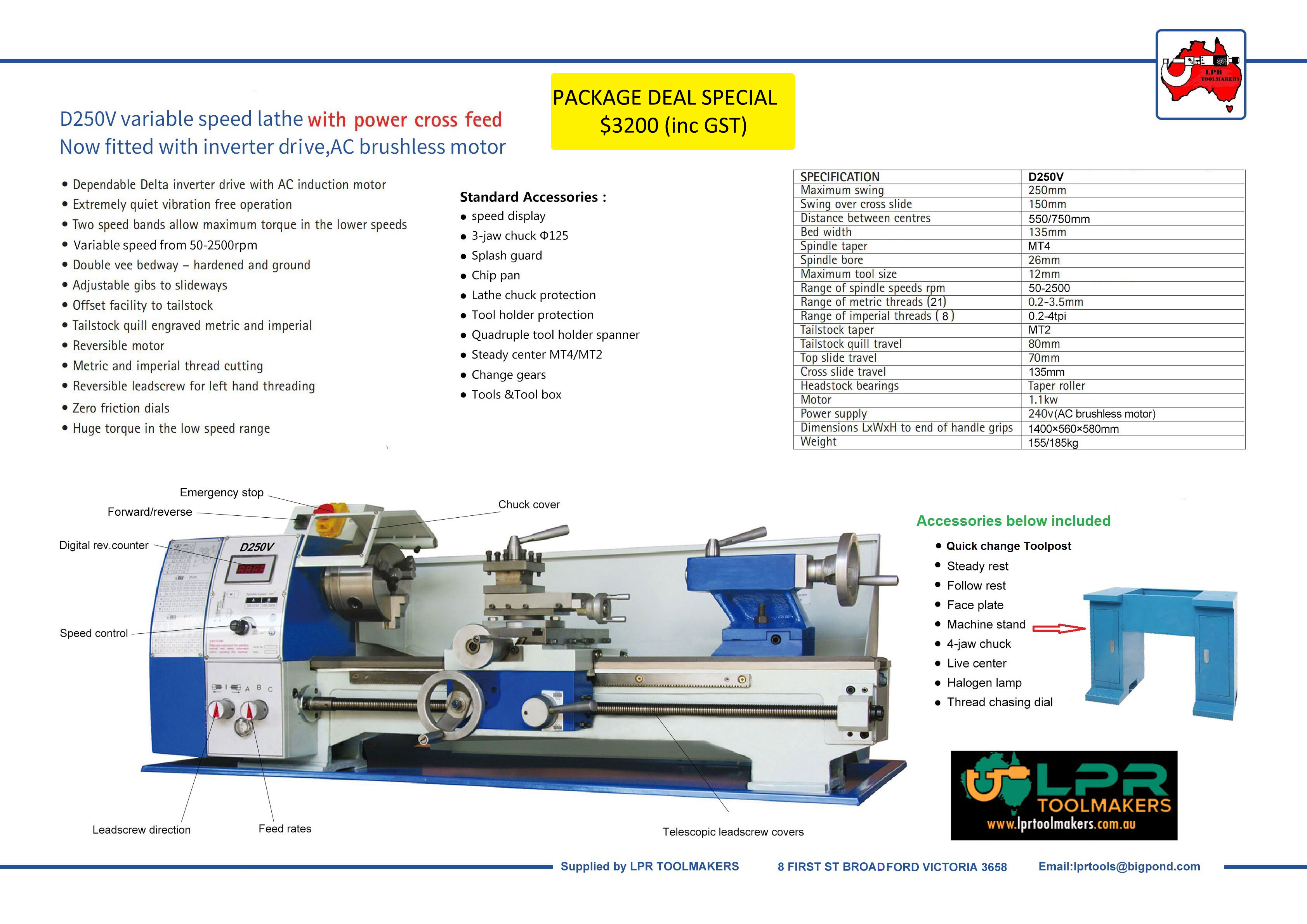 Lathe & Milling Machines