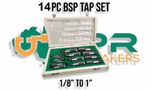 LPR Toolmakers - Boxed BSP Tap Set - 1/8" to 1" [14pc]