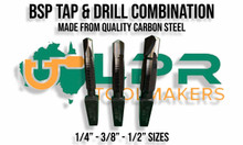 LPR Toolmakers - BSP Tap & Drill Combination [1/4" - 1/2"]