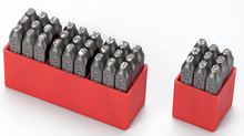 Metal Dot Stamps - Letter & Figure Combination Sets (3mm to 12mm) HRC ...
